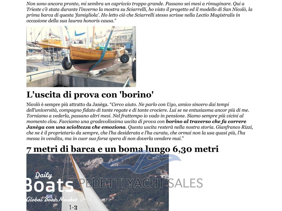 1990 Custom Sciarrelli Passera for sale. View price, photos and Buy ...