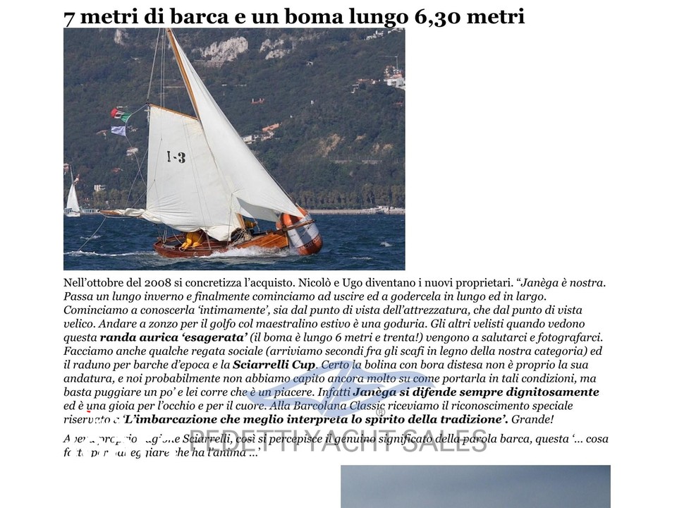 1990 Custom Sciarrelli Passera for sale. View price, photos and Buy ...