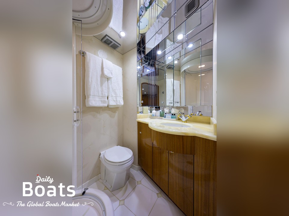 2005 Hatteras Enclosed Flybridge With Euro Transom for sale. View price ...