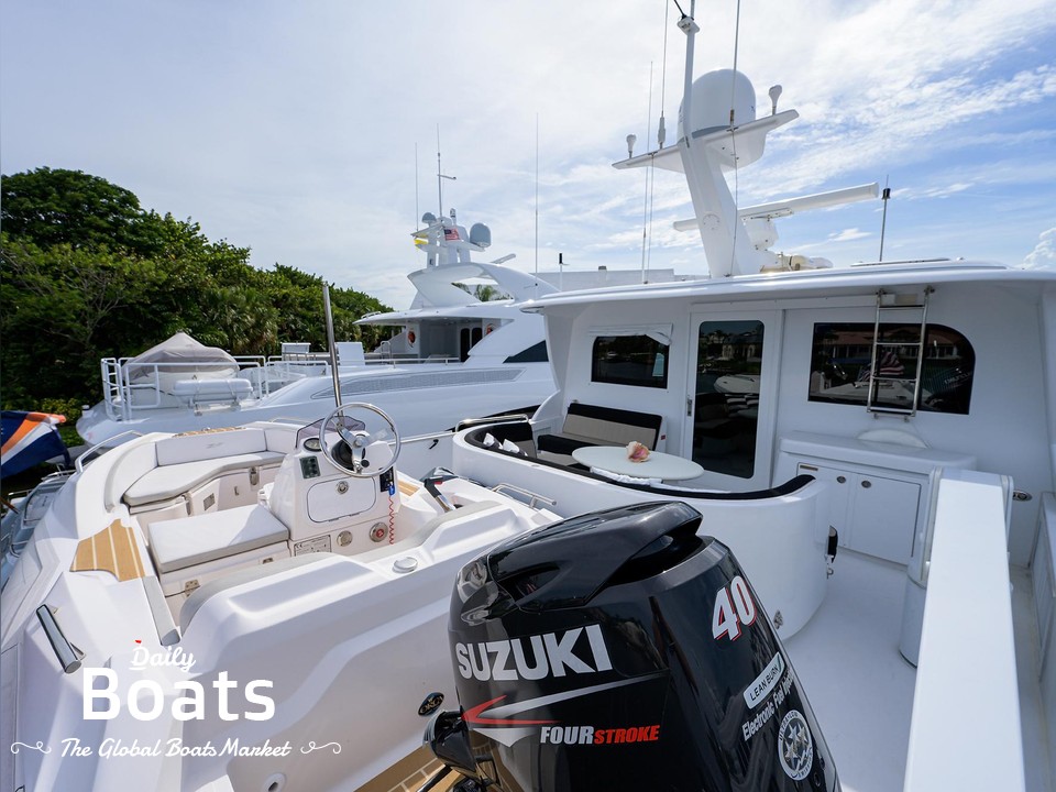 2005 Hatteras Enclosed Flybridge With Euro Transom for sale. View price ...