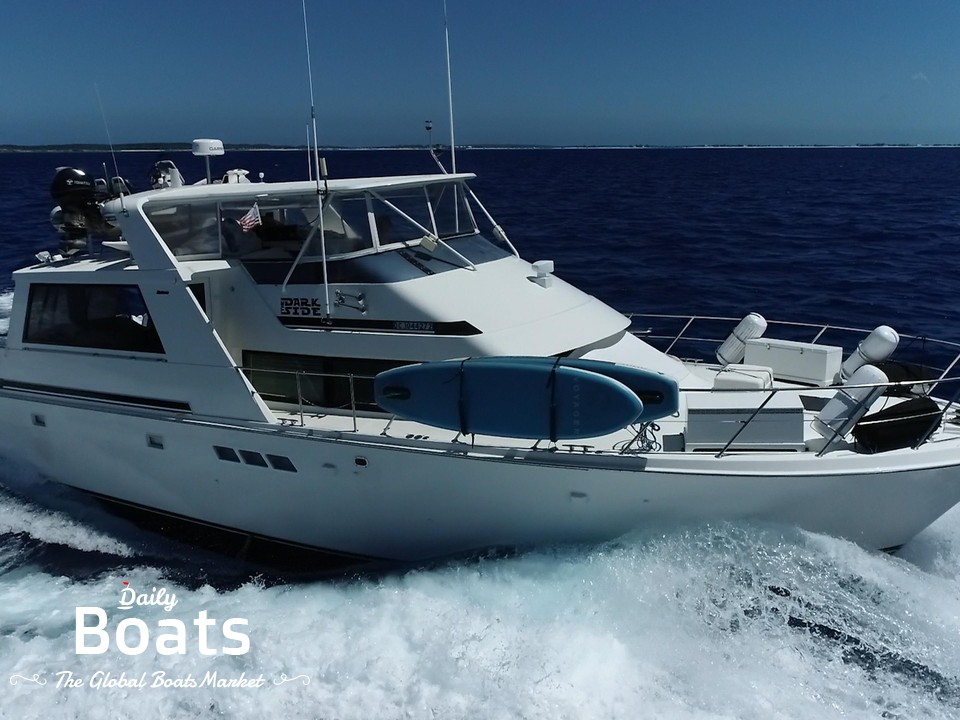 1996 Hatteras 52 Cocktail Extended To 60' for sale. View price, photos ...