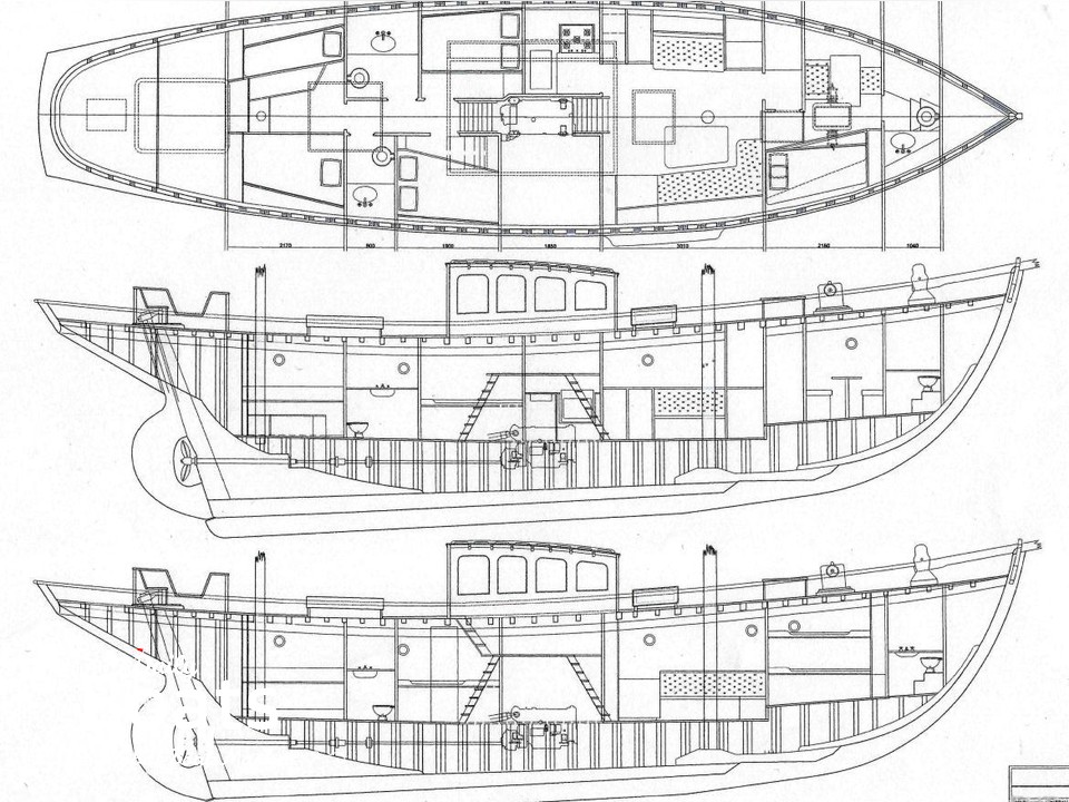 1937 Custom Philip And Son Auxiliary Gaff Ketch for sale. View price ...