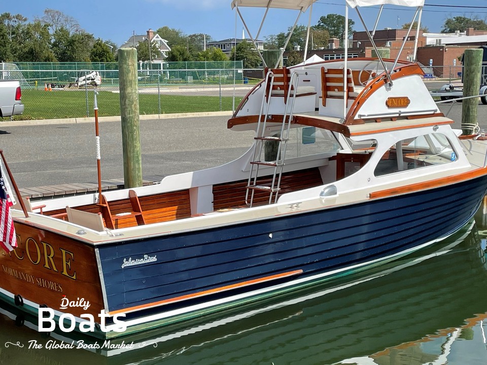 1968 Hubert Johnson Sea Skiff With Flybridge for sale. View price ...