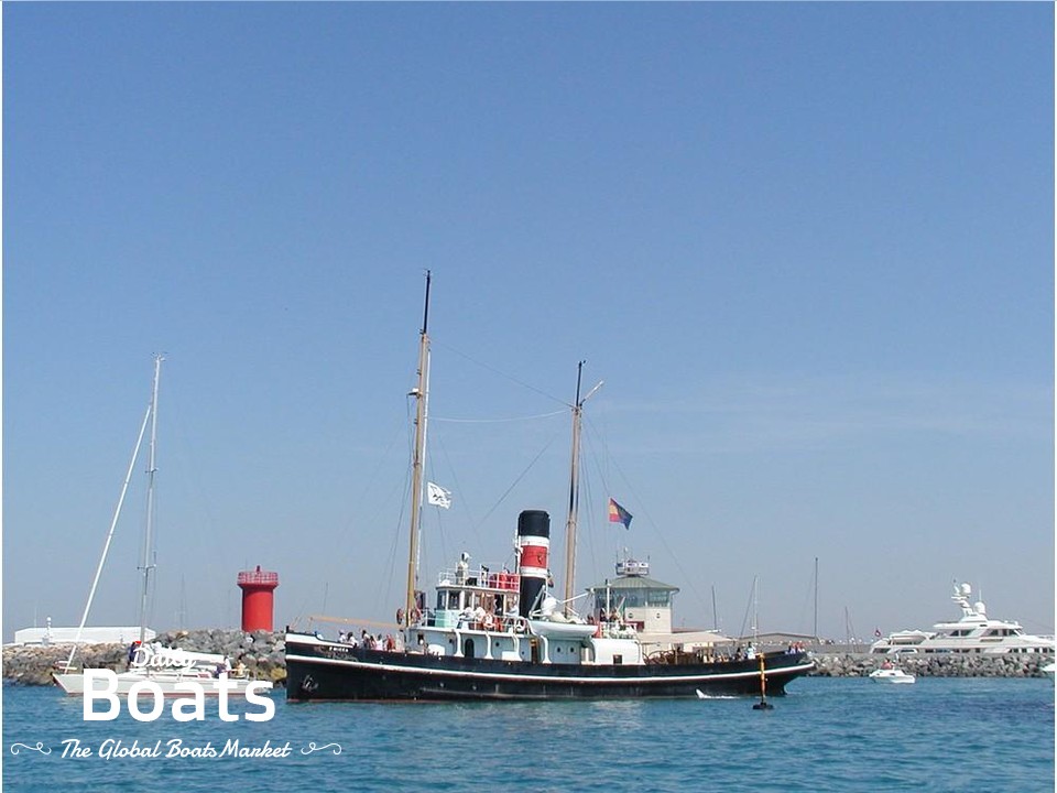 1895 Tugboat Steam Schooner 1895 "Piro Rimorchiatore Goletta" for sale ...