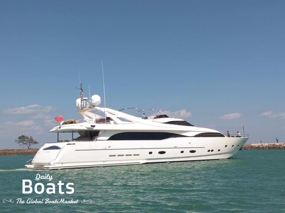 2005 Ferretti Yachts Custom Line 112 for sale. View price, photos and ...