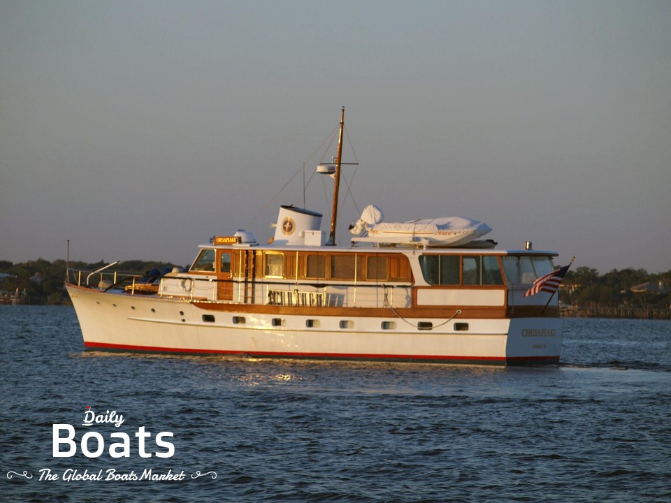 1957 Trumpy Houseboat for sale. View price, photos and Buy 1957 Trumpy ...