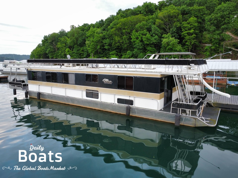 1994 Lakeview 15 X 68 Wb Houseboat And Dock for sale. View price ...