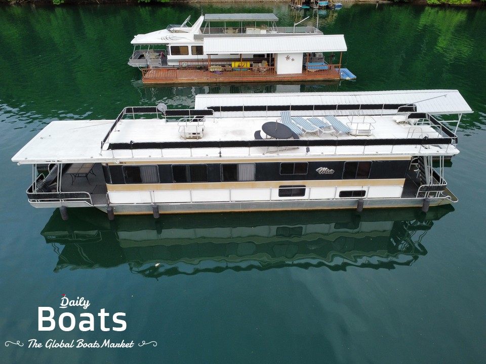 1994 Lakeview 15 X 68 Wb Houseboat And Dock for sale. View price ...