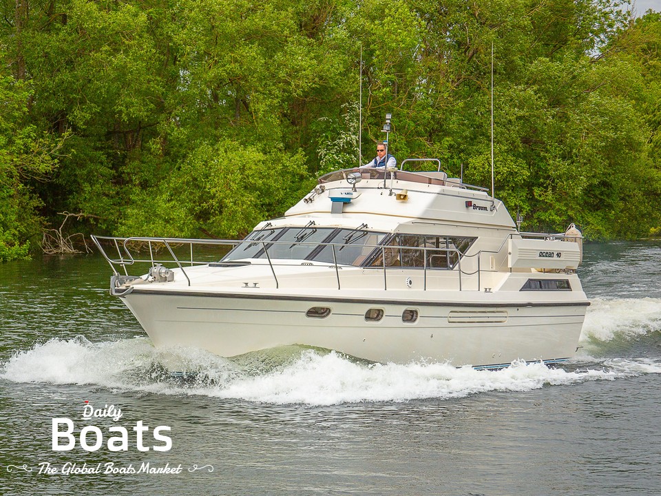 1989 Broom Ocean 40 Flybridge for sale. View price, photos and Buy 1989 ...