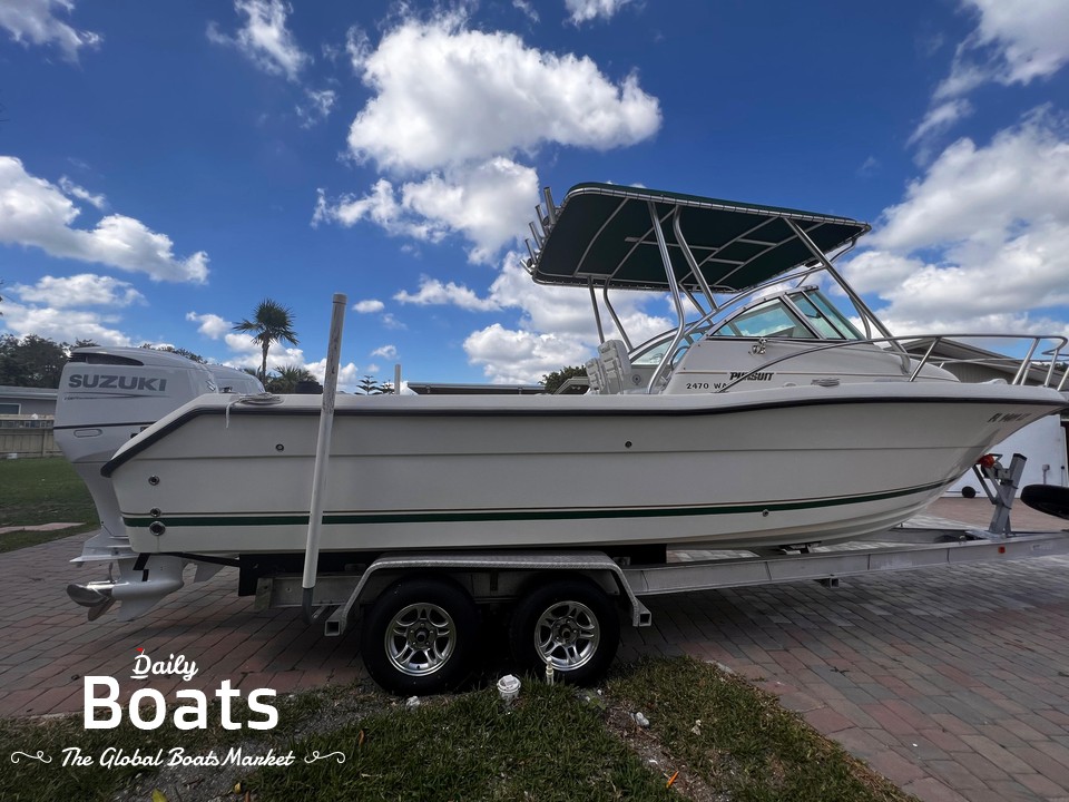 2001 Pursuit 2470 Walkaround for sale. View price, photos and Buy 2001 ...