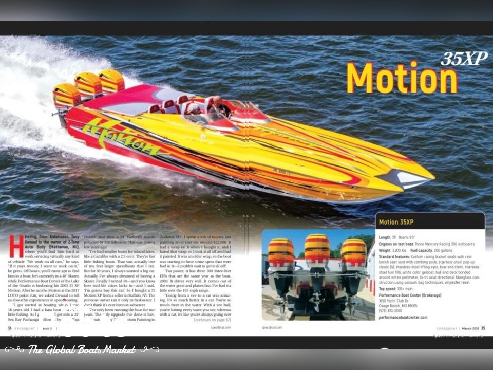 2003 Motion 35 Cat for sale. View price, photos and Buy 2003 Motion 35 ...