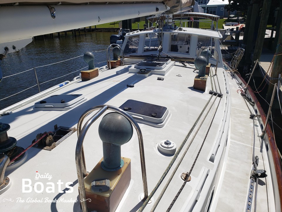 1991 Russell Yachts 47 Centerboard Staysail Ketch for sale. View price ...