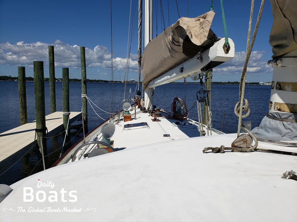 1991 Russell Yachts 47 Centerboard Staysail Ketch for sale. View price ...