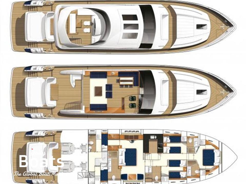 2008 Princess V85 for sale. View price, photos and Buy 2008 Princess ...