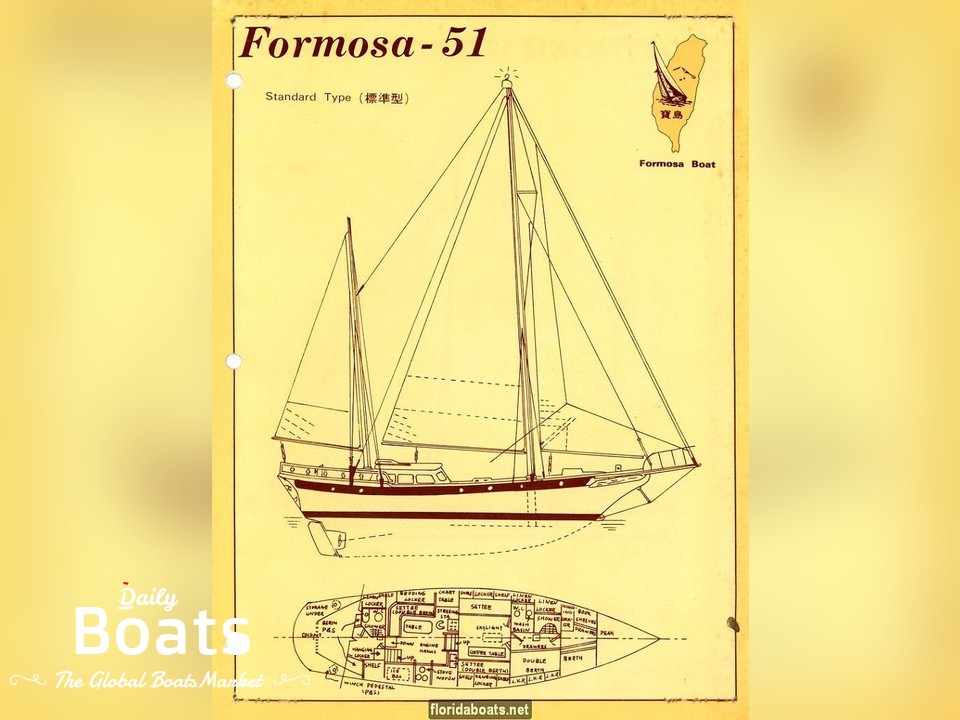 1986 Formosa 51 Ketch for sale. View price, photos and Buy 1986 Formosa ...