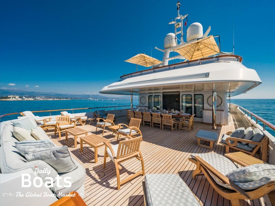 2002 Custom Proteksan-Turquoise Tri Deck Motor Yacht for sale. View ...