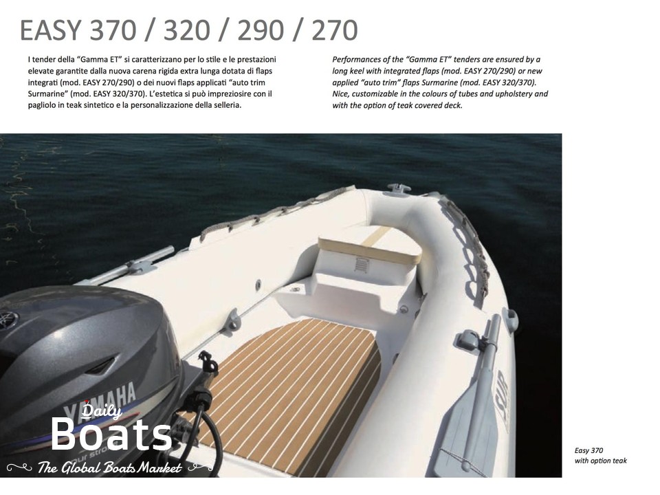 2022 SUR Marine Easy 370 for sale. View price, photos and Buy 2022 SUR ...