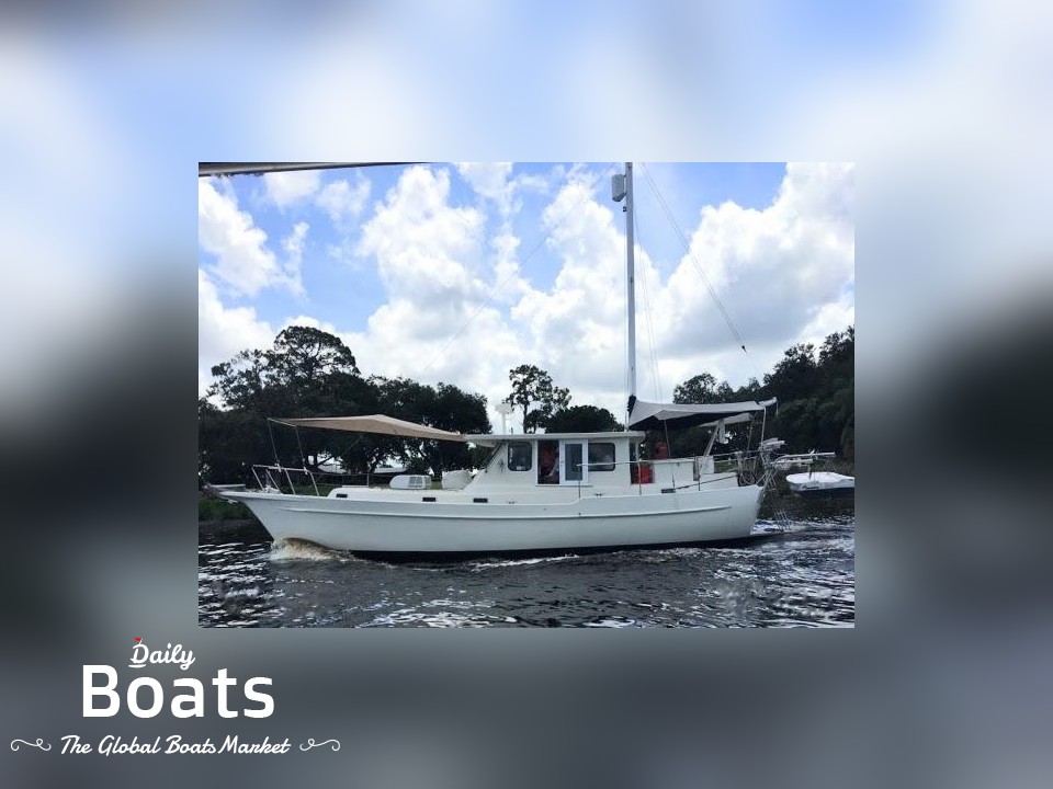 Morgan 46 pilothouse motorsailer for sale - Daily Boats