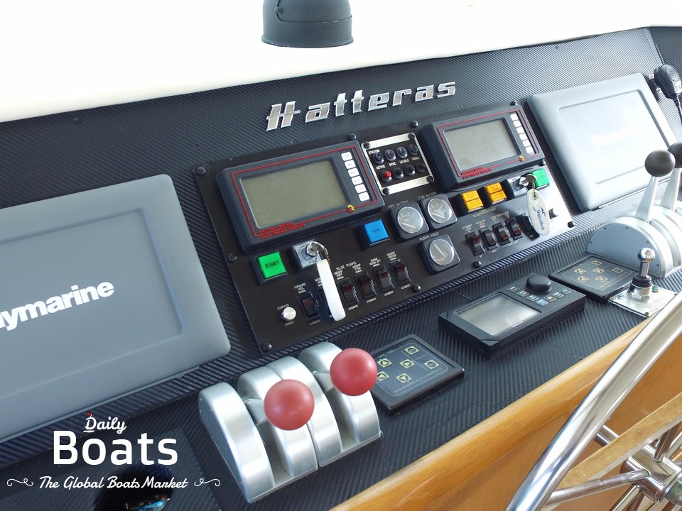 1994 Hatteras Enclosed Fly Bridge for sale. View price, photos and Buy ...