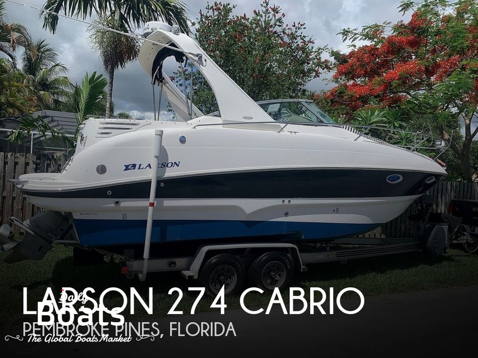 2007 Larson 274 Cabrio for sale. View price, photos and Buy 2007 Larson ...