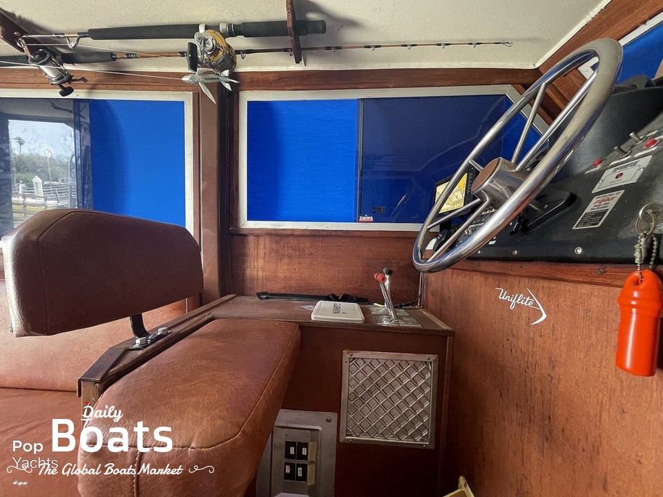 1978 Uniflite 28 Mega Sedan Cruiser Flybridge for sale. View price ...