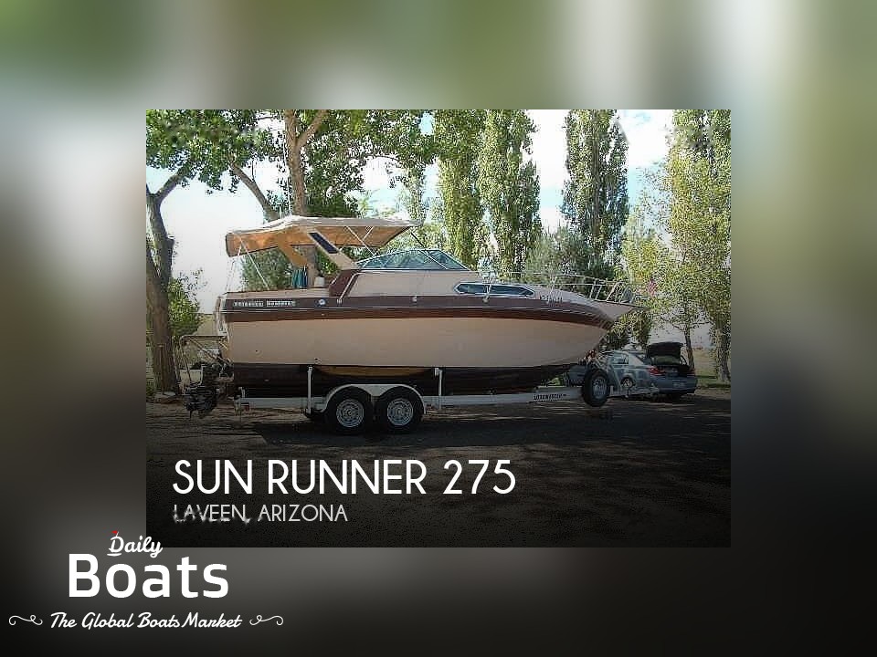 1985 Sun Runner 275 for sale. View price, photos and Buy 1985 Sun ...