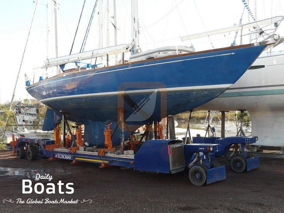 1970 Frans Maas German Frers (Design N.607) Auxiliary Yawl for sale ...