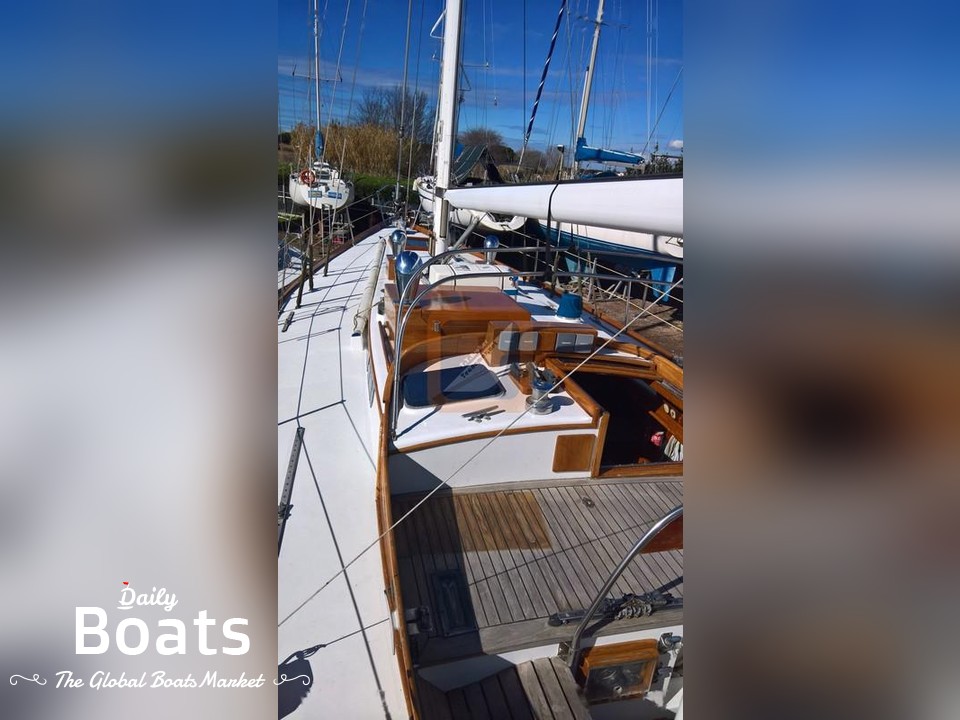 1970 Frans Maas German Frers (Design N.607) Auxiliary Yawl for sale ...