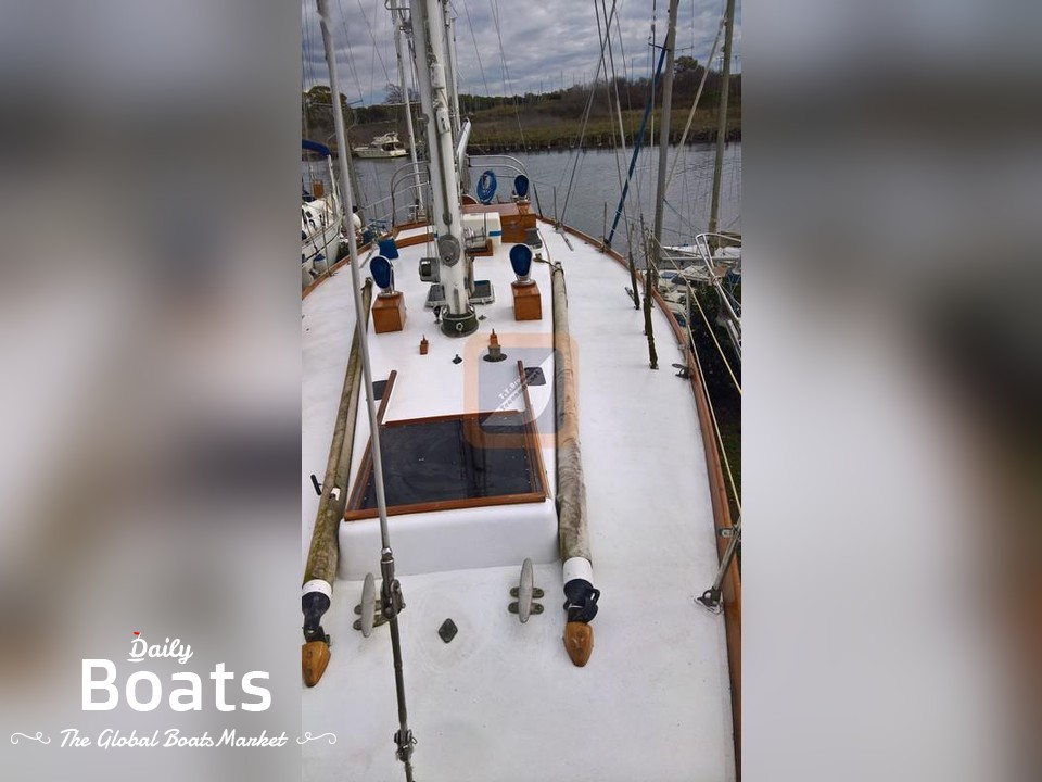 1970 Frans Maas German Frers (Design N.607) Auxiliary Yawl for sale ...