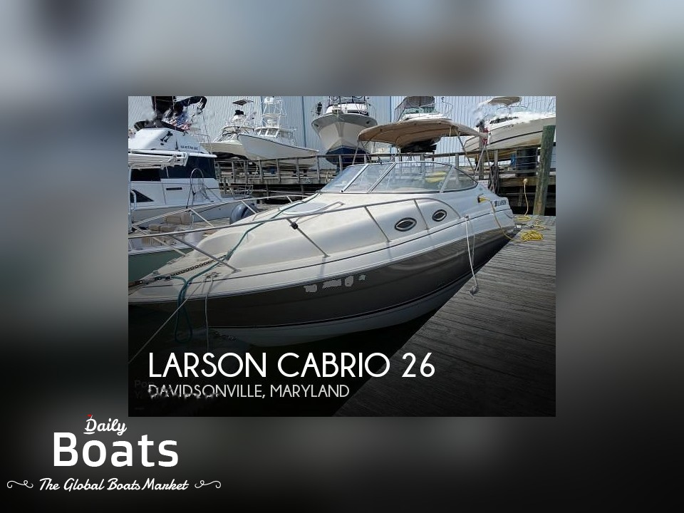 2006 Larson Cabrio 26 for sale. View price, photos and Buy 2006 Larson ...
