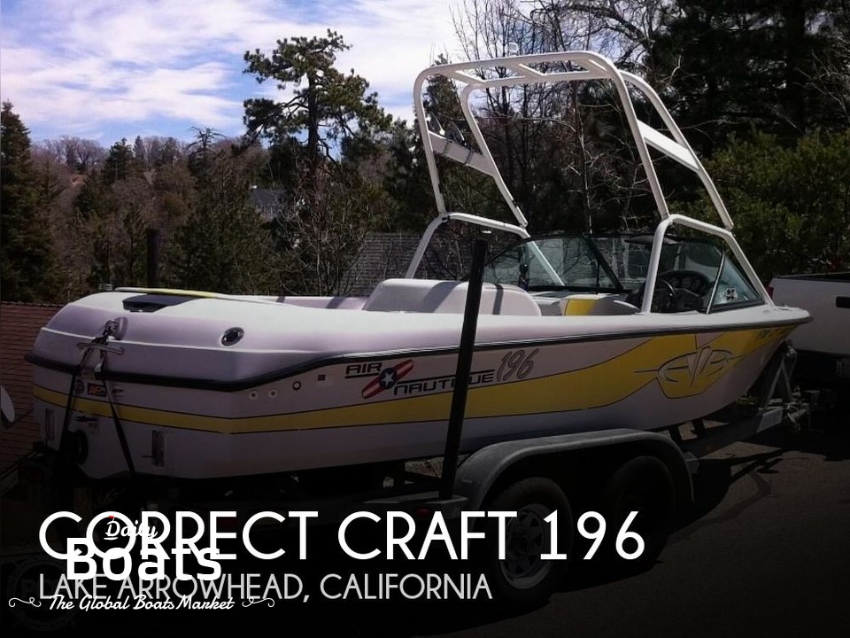 2001 Correct Craft Air Nautique 196 Open Bow for sale. View price ...