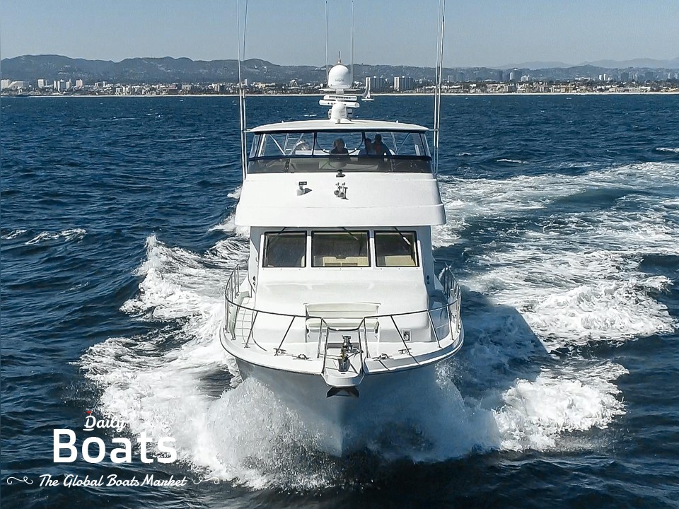 2001 Hatteras 75 Sport Deck for sale. View price, photos and Buy 2001 ...