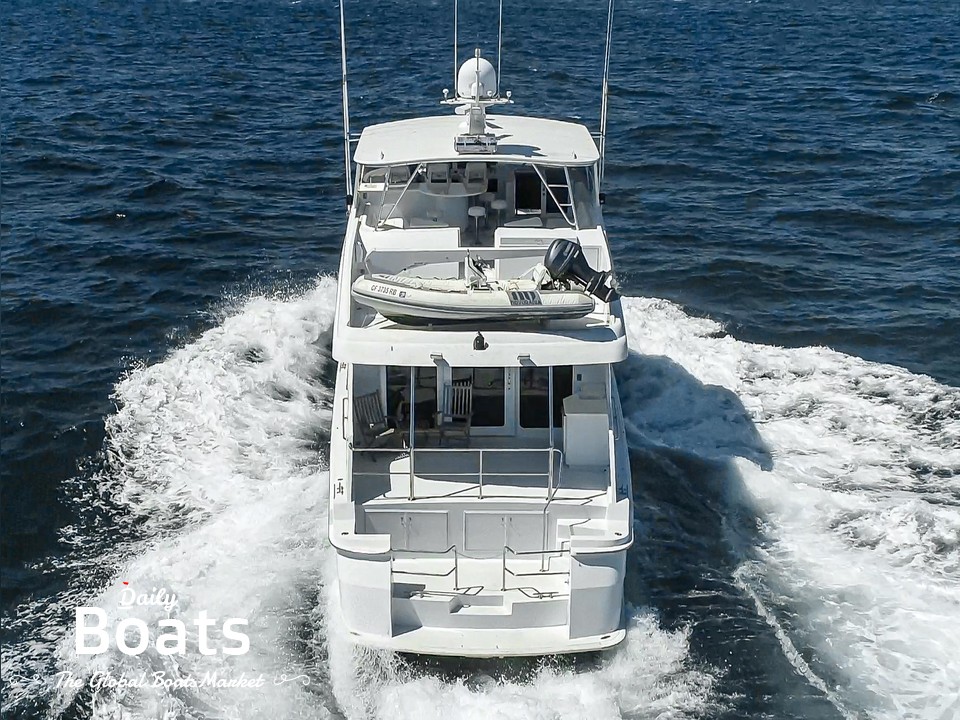 2001 Hatteras 75 Sport Deck for sale. View price, photos and Buy 2001 ...