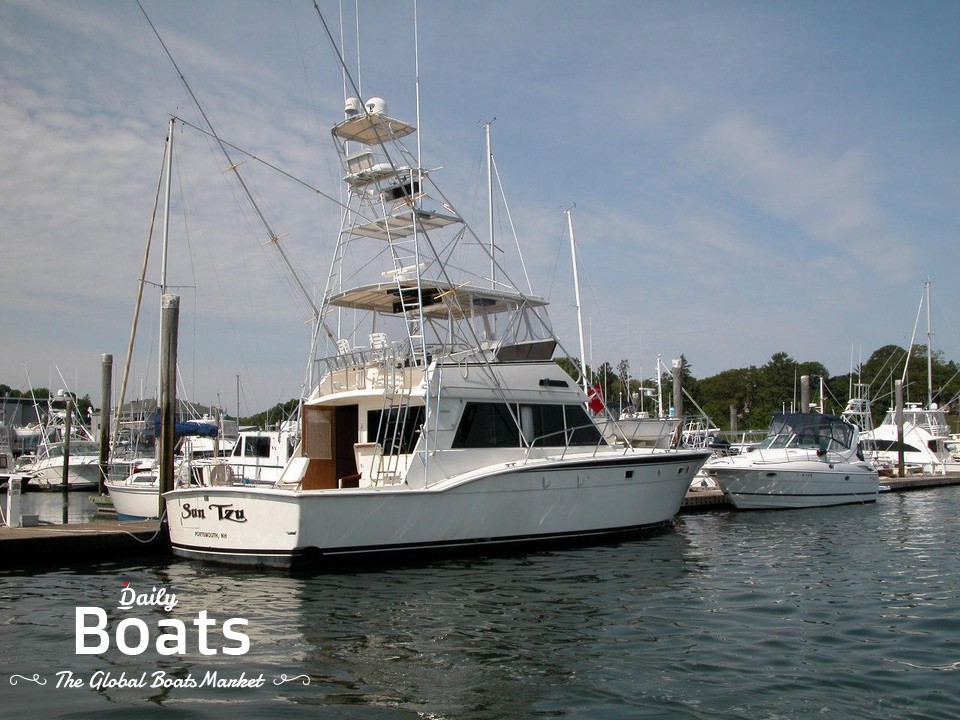 1984 Hatteras 52 Convertible for sale. View price, photos and Buy 1984 ...
