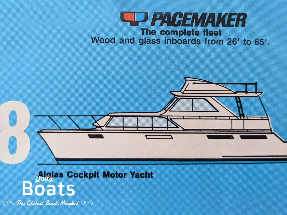 1969 Pacemaker Alglas Cockpit Motoryacht for sale. View price, photos ...