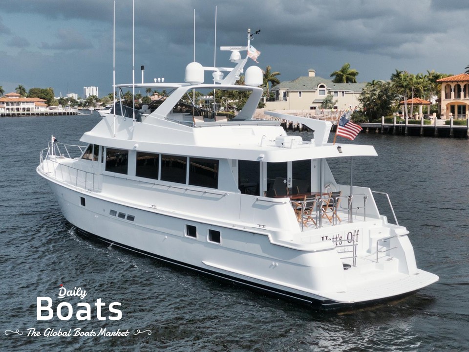 1998 Hatteras 74 Cockpit Motor Yacht for sale. View price, photos and ...