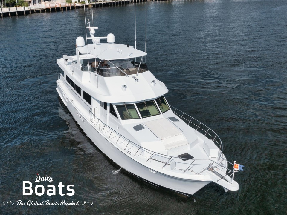 1998 Hatteras 74 Cockpit Motor Yacht for sale. View price, photos and ...