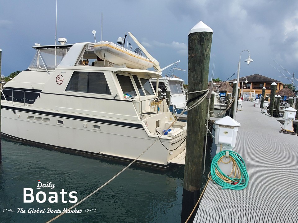 1991 Hatteras 52 Cockpit Motor Yacht for sale. View price, photos and ...