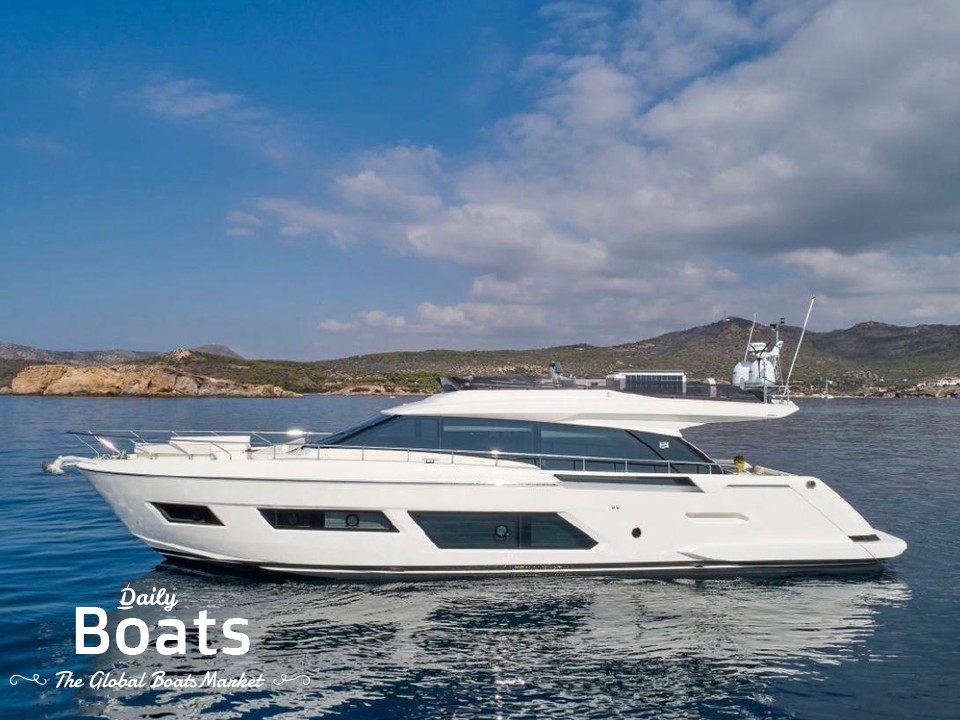 2019 Ferretti Yachts 670 Immaculate Condition for sale. View price ...
