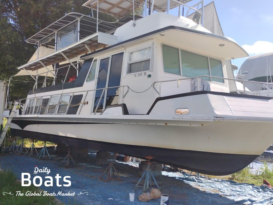 Fly bridge yachts Nauta-Line houseboat for sale - Daily Boats
