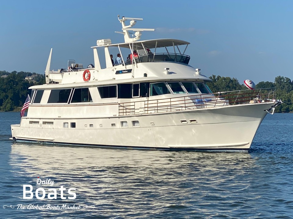 1988 Hatteras 77 Cockpit Motor Yacht for sale. View price, photos and ...
