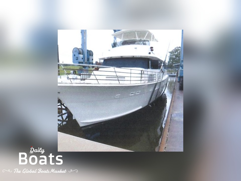 1988 Hatteras 77 Cockpit Motor Yacht for sale. View price, photos and ...