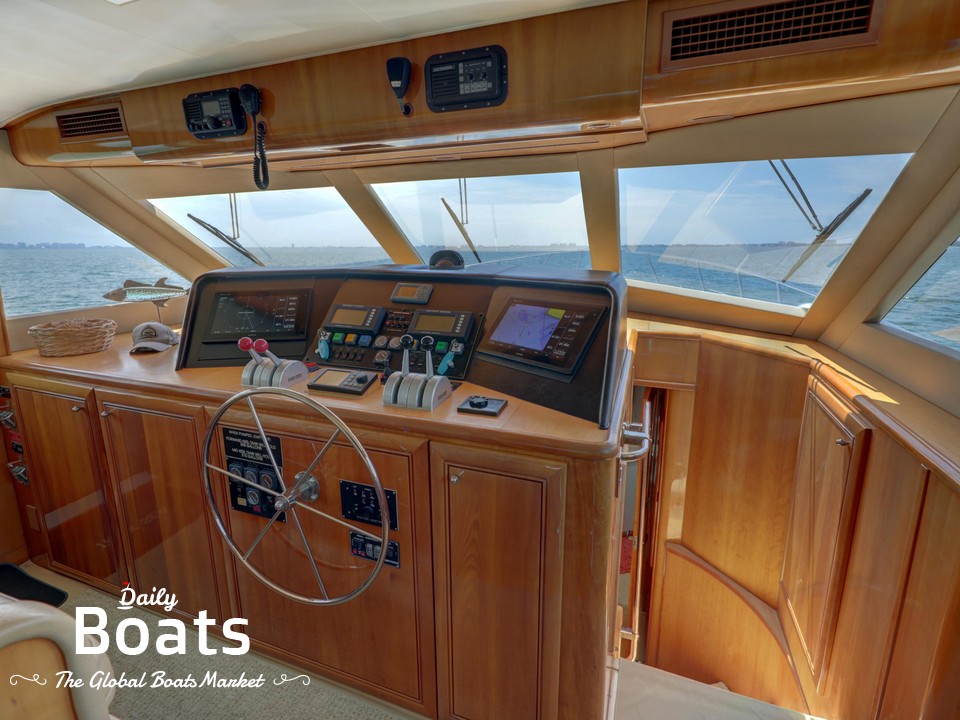 1999 Hatteras 74 Sport Deck Motor Yacht for sale. View price, photos ...