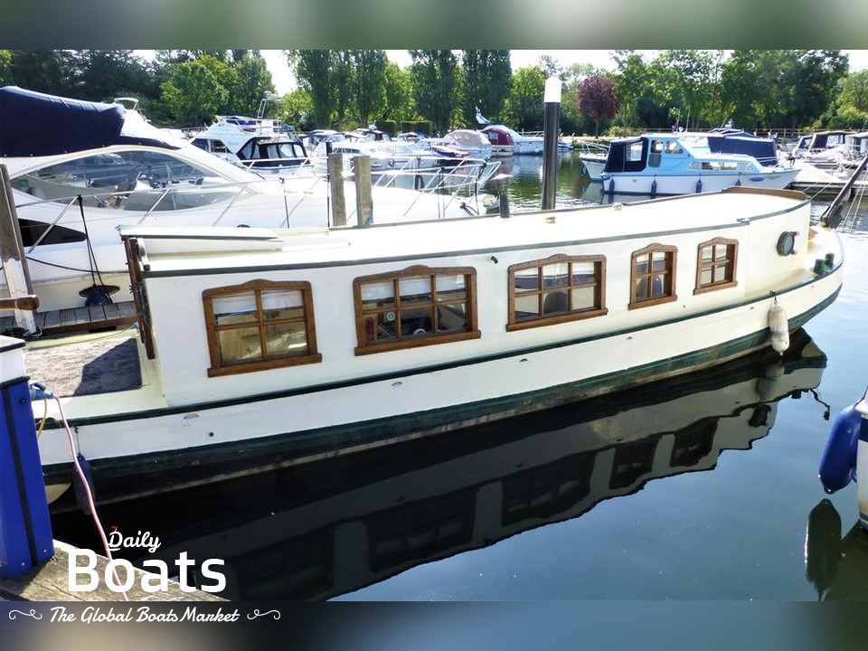 1914 Houseboat Classic Ex Dutch Sailing Barge for sale. View price ...