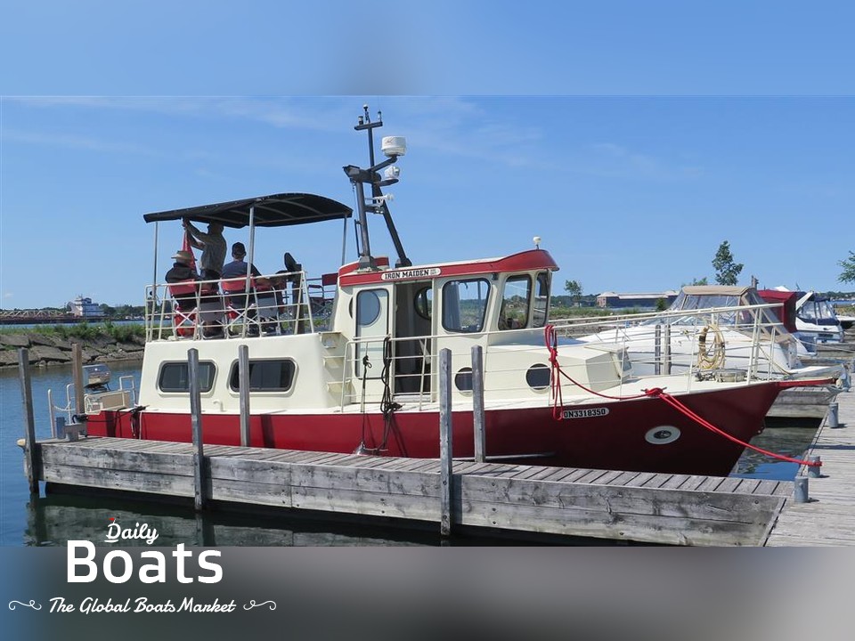 2012 2012 31 X 10 Custom Steel Trawler W/Trailer for sale. View price ...
