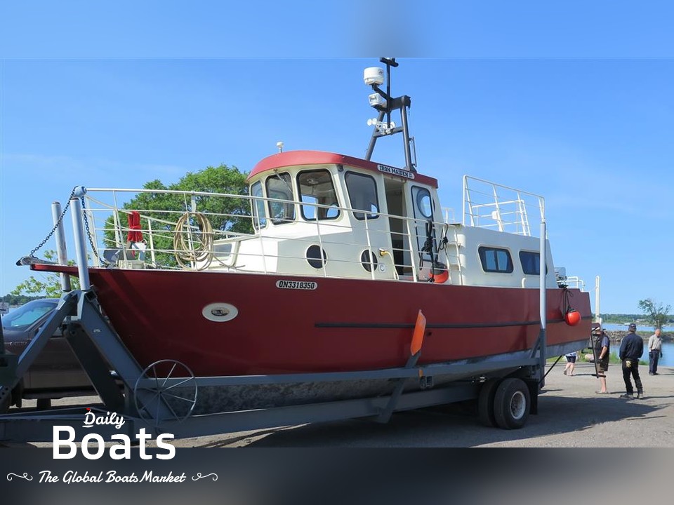 2012 2012 31 X 10 Custom Steel Trawler W/Trailer for sale. View price ...