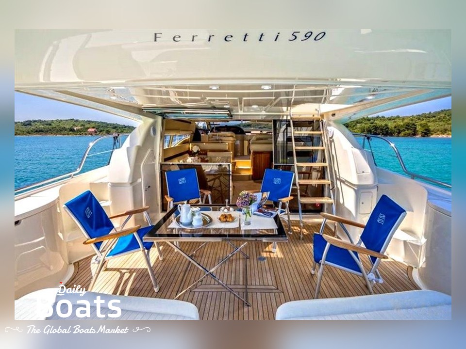 2005 Ferretti Yachts 590 for sale. View price, photos and Buy 2005 ...