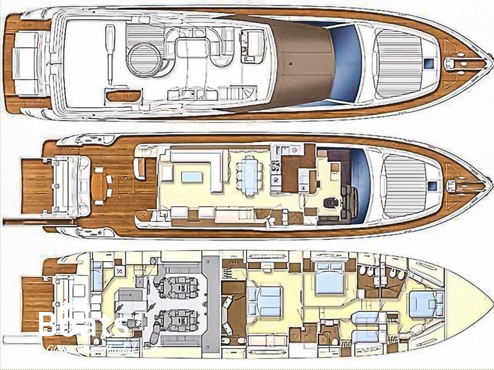 2014 Ferretti Yachts 870 for sale. View price, photos and Buy 2014 ...