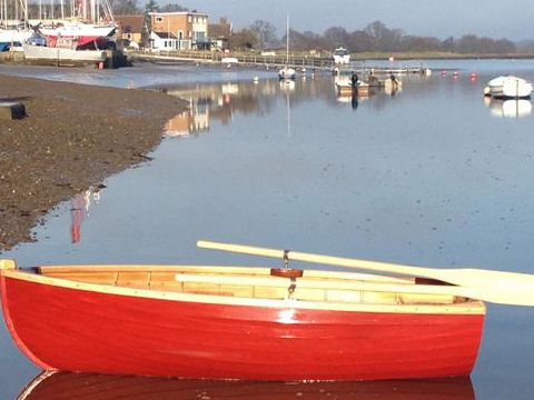 2013 New 8' Larch On Oak Rowing Dinghy Kido for sale. View price ...