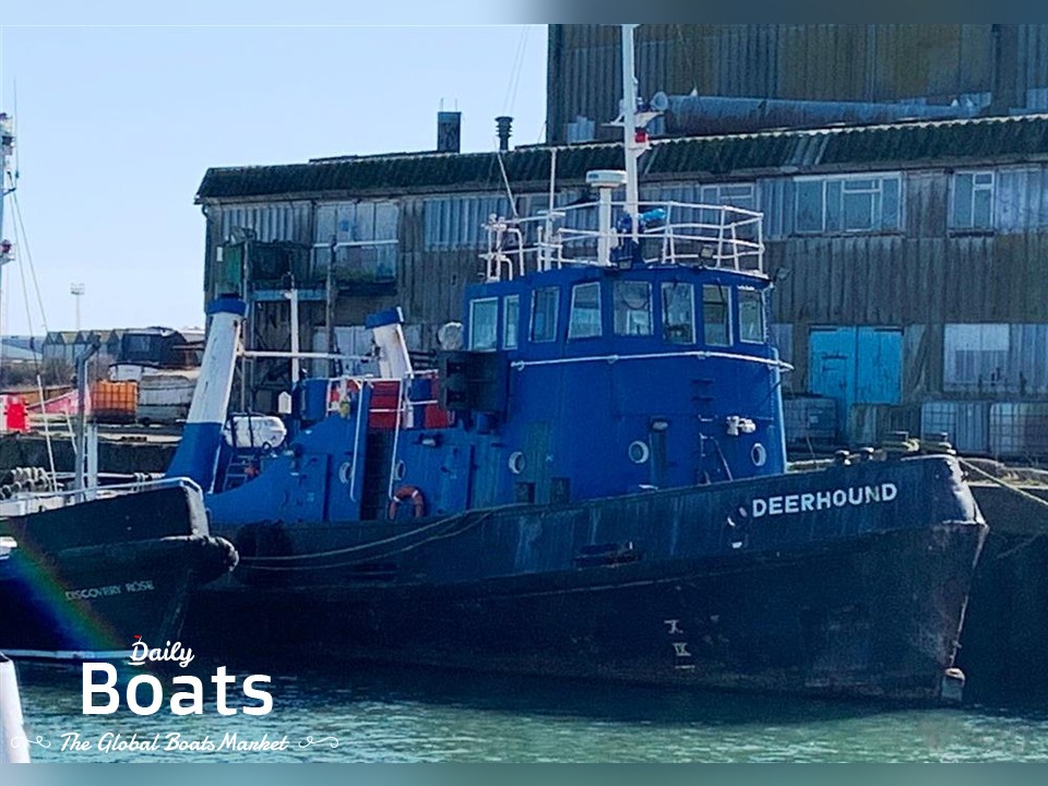 1966 Commercial Boats Tugboat Appledore Dog Class Tug - Mt Deerhound ...